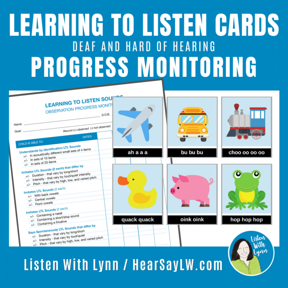 Learning To Listen Cards and Progress Monitoring Tool | Supporting ...
